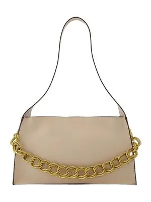 Manu Atelier Kesme Leather Bag - Beige