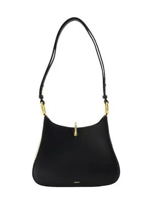 Rabanne Leather Shoulder Bag - Black