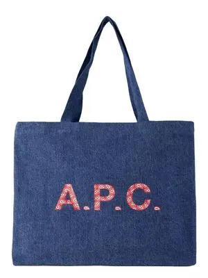 A.p.c. Diane Shopper Bag - Blue