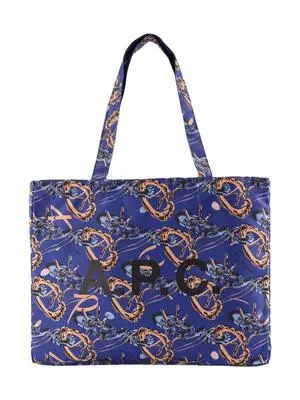 A.p.c. Diane Reversible Shopper Bag - Blue