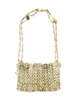 Rabanne Metal Shoulder Bag - Gold