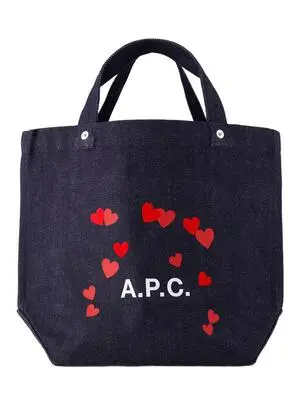 A.p.c. Thais Mini Blondie Shopper Bag - Blue