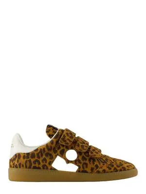 Isabel Marant Beth GB Leather Sneakers Printed