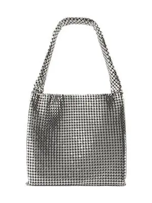 Rabanne Pixel Shoulder Bag - Silver