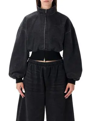 Alexander Wang Denim Jacket - Faded Black