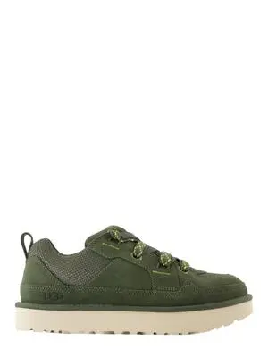 UGG M Lo Lowmel Leather Sneakers Green