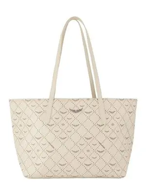Zadig&Voltaire Z Shopper Monogram Tote Bag - White