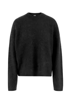 THE GARMENT Stretch Mohair Blend Sweatshirt - Black