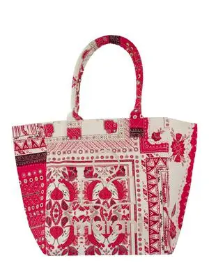 Isabel Marant Yenky Ge Shopper Bag Red
