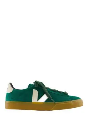VEJA Campo Bold Leather Sneakers - Green