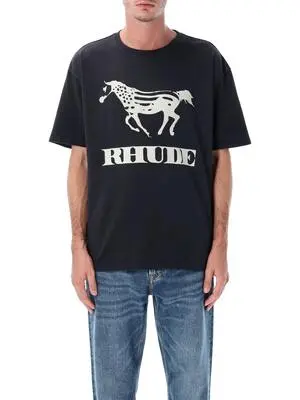 Rhude T Shirts And Polos - Vintage Black