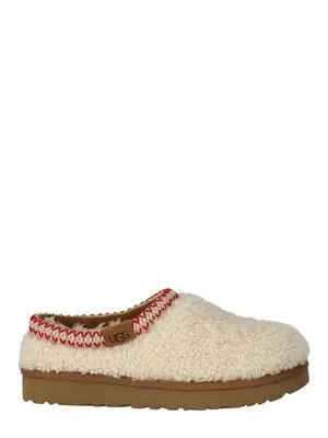 UGG Tasman Maxi Curly Slippers - White