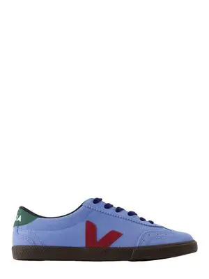 VEJA Volley Leather Sneakers - Blue