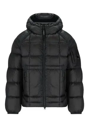 C.P. COMPANY D.d. Shell Hooded Down Jacket - Black