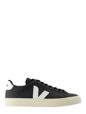 VEJA Campo Leather Sneakers - Black