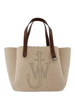 JW Anderson Belt Shopper Bag Wool - Beige