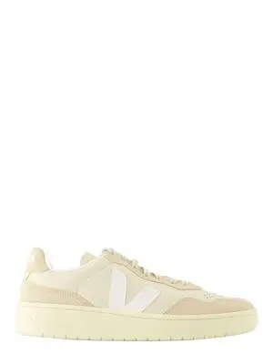 VEJA V-90 Leather Sneakers - Beige