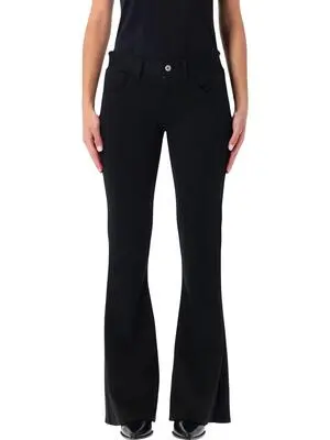 Junya Watanabe Low Waist Flare Trousers - Black