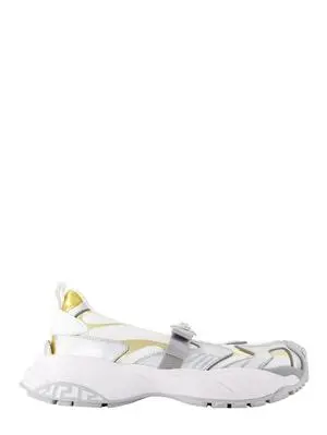 Versace Mary Jane Sneakers - White