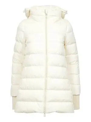 Herno Coat With Goose Down Filling - White