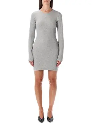 MARINE SERRE Mini Dress - Grey