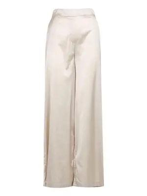 GRAN SASSO Wide Leg Trousers - Champagne
