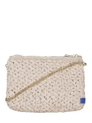 CHICA Raffia Crochet Bag - Ivory