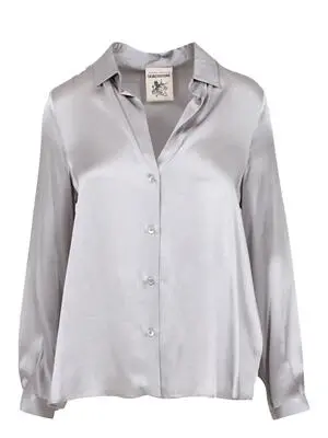 SEMICOUTURE Silk-Blend Shirt
