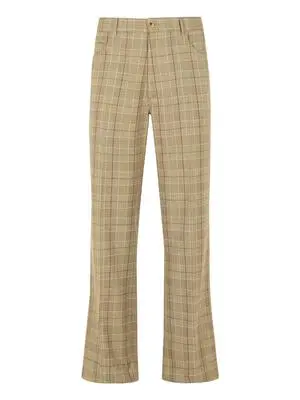 Amiri Virgin Wool Blend Trousers - Beige