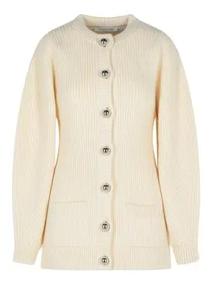 LANVIN Wool Cardigan - Ivory