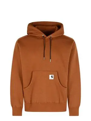 Sacai X Carhartt Work In Progress Cotton Sweatshirt - Brown