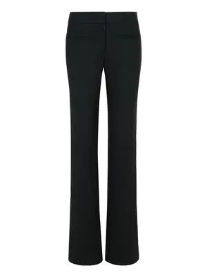 COURREGES Wool Blend Trousers - Black