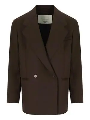 Max Mara Ginseng Single-breasted Blazer - Brown
