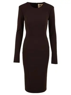 ANIYE BY Sienna Midi Dress - Brown