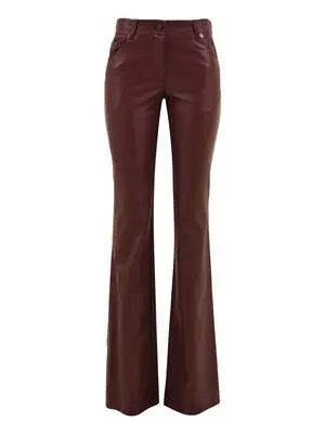 ANIYE BY Coated Flared Trousers - Purple
