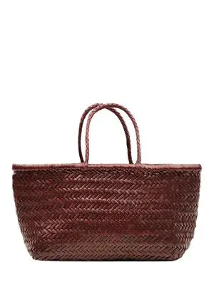 Dragon Diffusion Handwoven Basket - Bordo