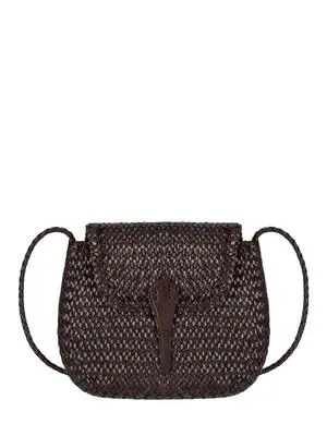 Dragon Diffusion Mini City Crossbody Bag - Brown