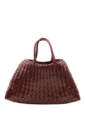 Dragon Diffusion Santa Croce Handwoven Basket - Bordo