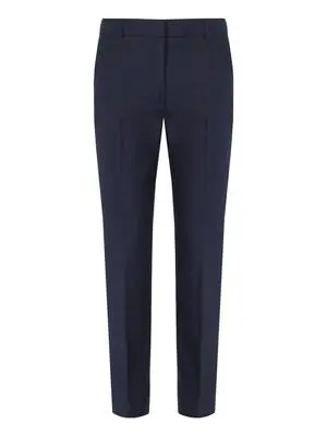 Max Mara Canon Cigarette Trousers - Blue