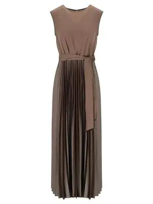 Max Mara Samuele Midi Dress - Brown