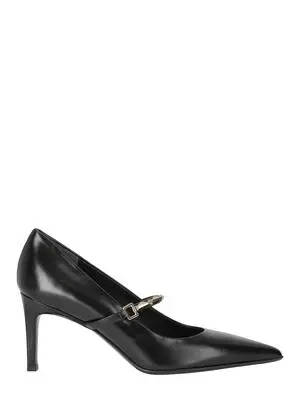 SERGIO LEVANTESI Griselda Leather Pumps - Black
