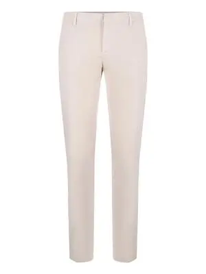 DONDUP Spiritissimo Stretch Gabardine Trousers