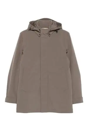 WOOLRICH Soft Shell Barrow Mac Coat