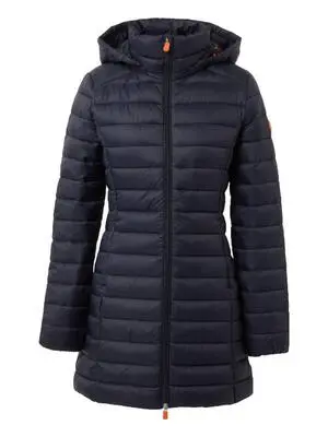 SAVE THE DUCK Carol Long Down Jacket - Blue