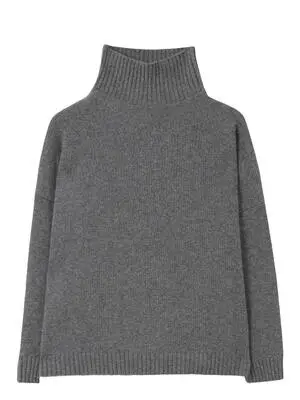 Max Mara Borgia Turtleneck Sweater Anthracite
