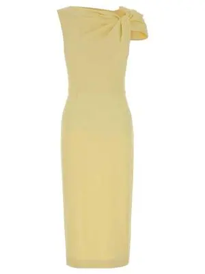 Givenchy Stretch Cady Dress - Yellow
