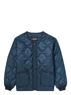FRIZMWORKS Quilted Shell Field Jacket - Blue