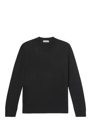 Canali Wool Sweater - Black