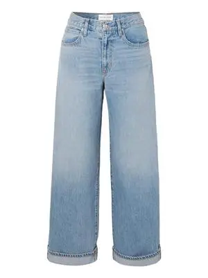 SLVRLAKE Noah Relaxed High-rise Straight-leg Jeans - Blue