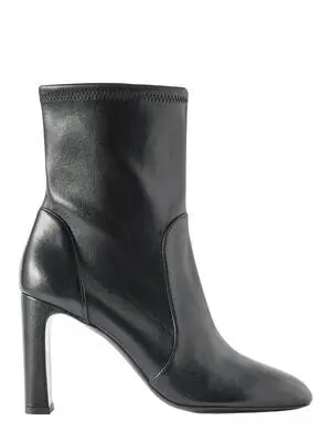 STUART WEITZMAN Babette Leather Ankle Boots